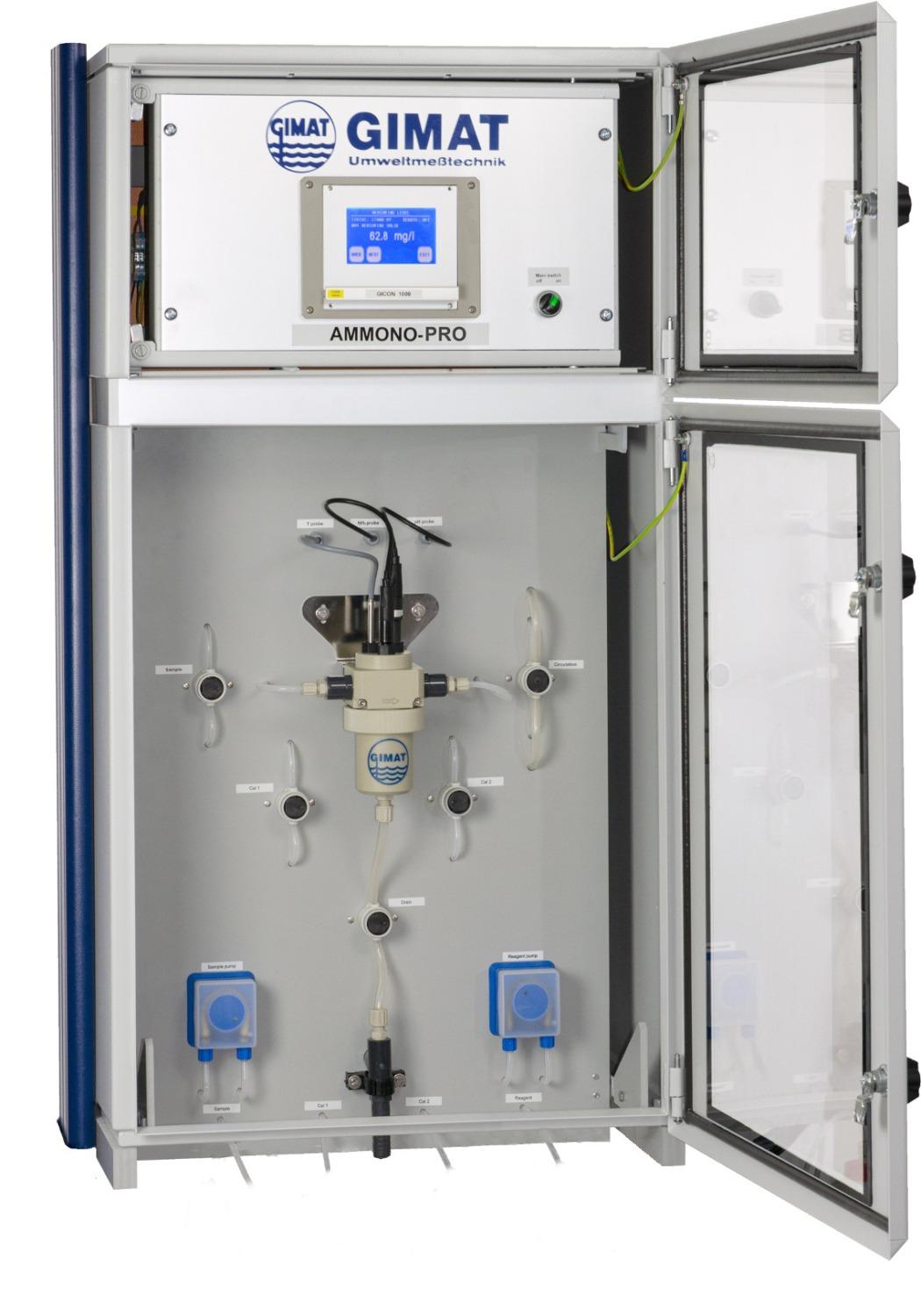 Ammonium-Analysator AMMONO – GIMAT Liquid Monitoring
